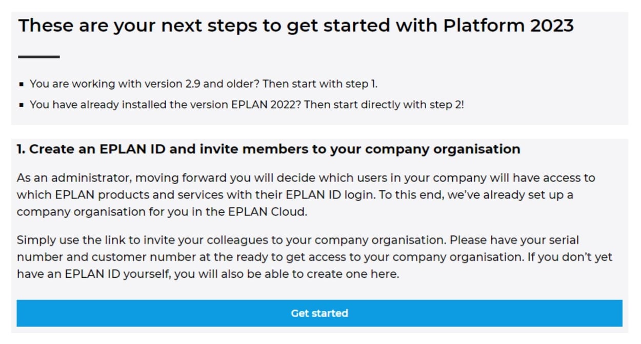 Step 1 - Before installation